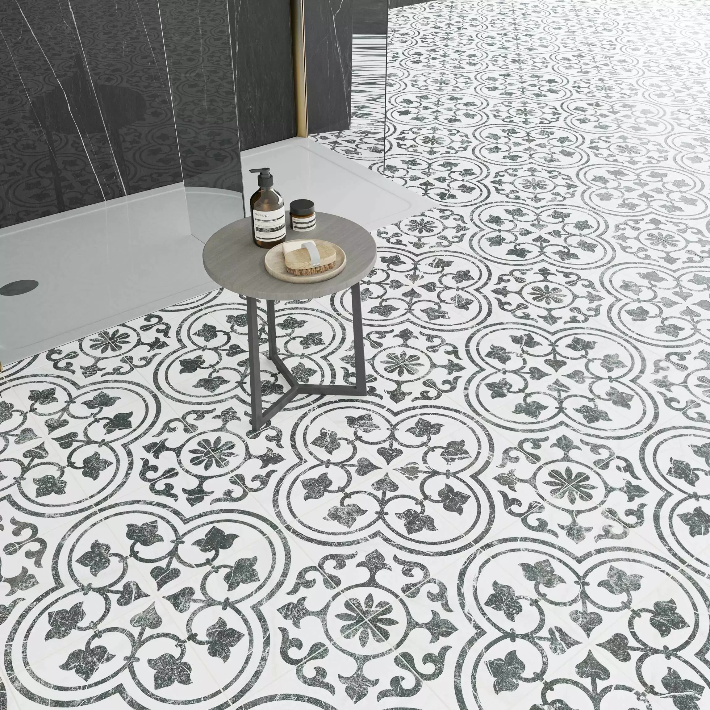 Black And White Marble Bathroom Floor Tiles 25 Luxurious Marble