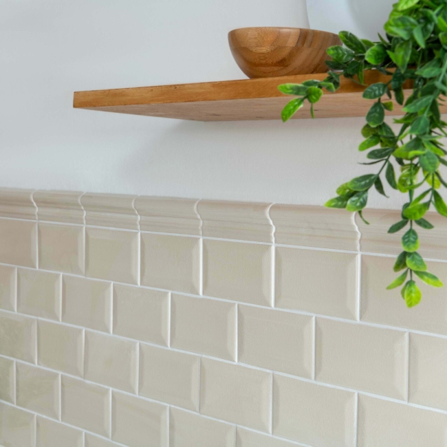 Antique Subway Tiles Original Style Antique Mirror Clear Glass Tile