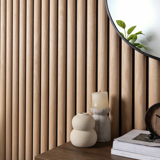 Curved Wood Paneling For Walls