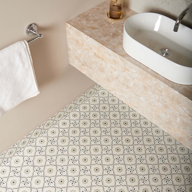 Patterned Floor Tile