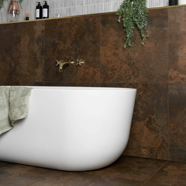 Rust Colored Bathroom Tiles Rust Oleum Matt Bathroom Wall & Ceiling