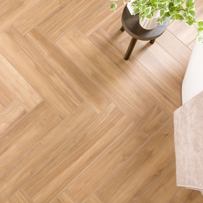 Plywood Floor Tiles Wood Effect Floor Tiles Vs Wooden Floors UK Tile
