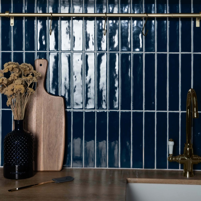 Navy Blue Tile