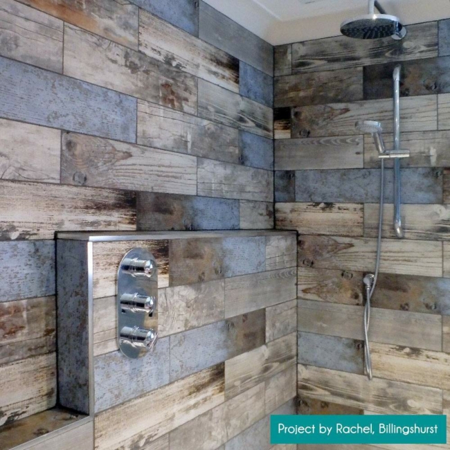 Reclaimed Barnwood Tile American Olean Timberbrook 5 Pack Reclaimed