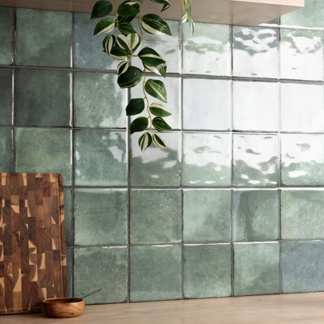 Green Ceramic Wall Tiles