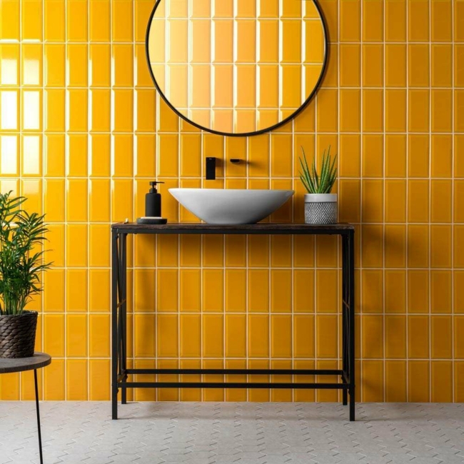 Yellow Wall Tile
