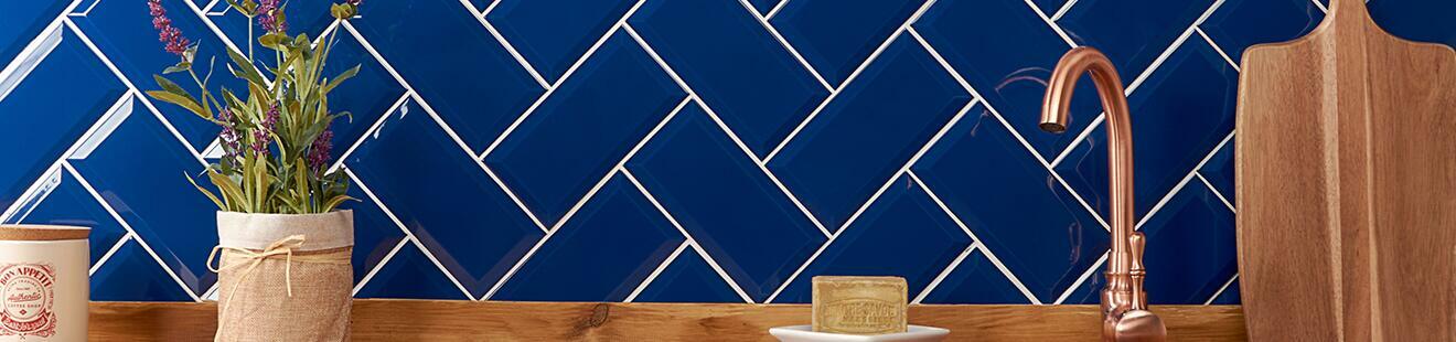 Blue Metro Tiles | Low Prices, Fast Delivery | Walls and Floors