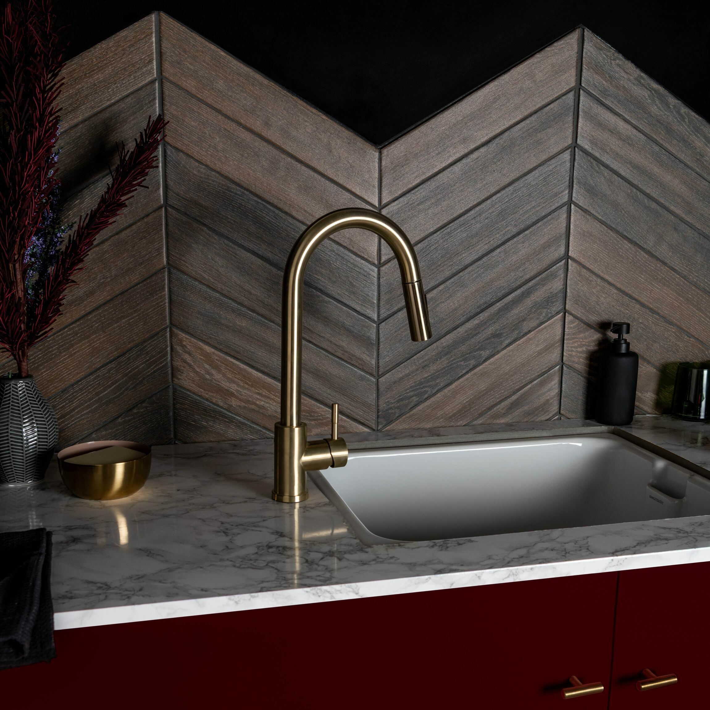 Bonsai Chevron Wood Effect Porcelain Wall Tiles | Walls & Floors