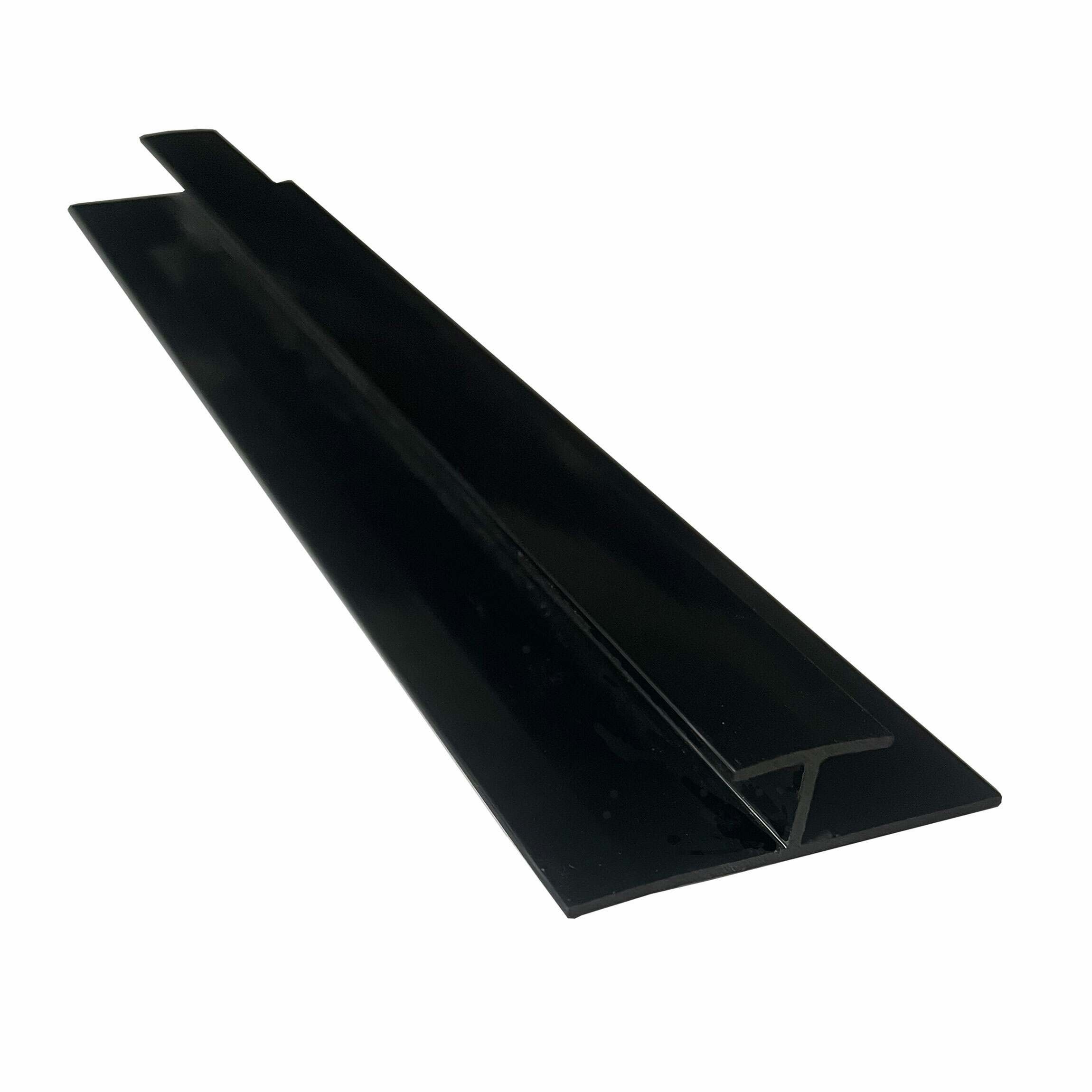 Trepanel Aqua® Shower Panel PVC H Joint Black | Walls & Floors