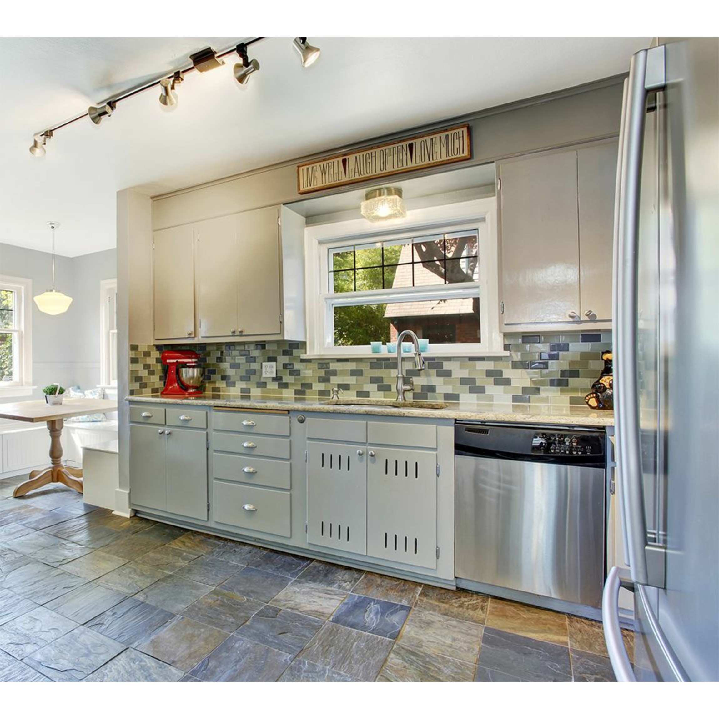 Country Cottage Pebble Blue Bumpy Metro Tiles