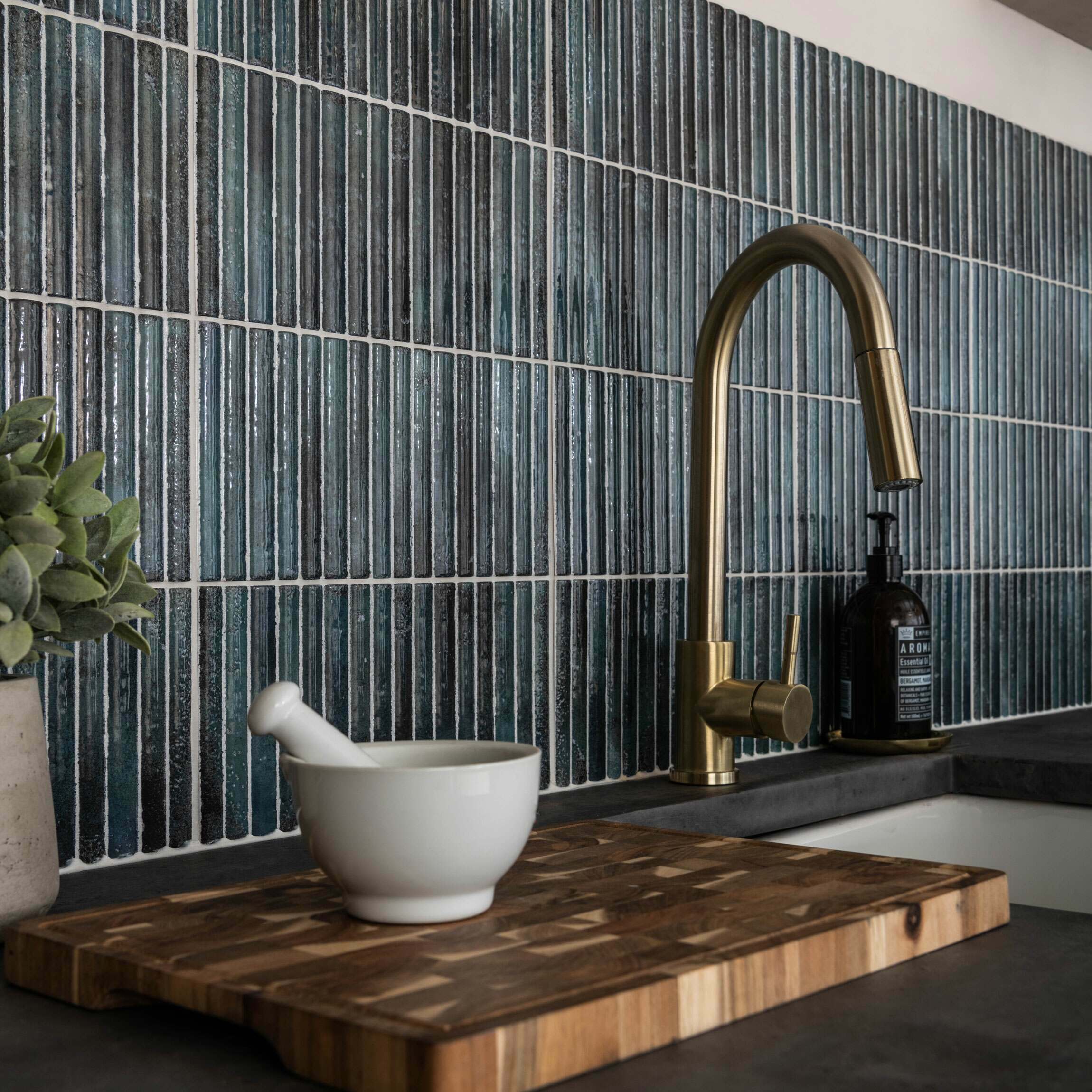 Meraki Kitt-Kat Marine Ceramic Wall Tiles | Walls and Floors