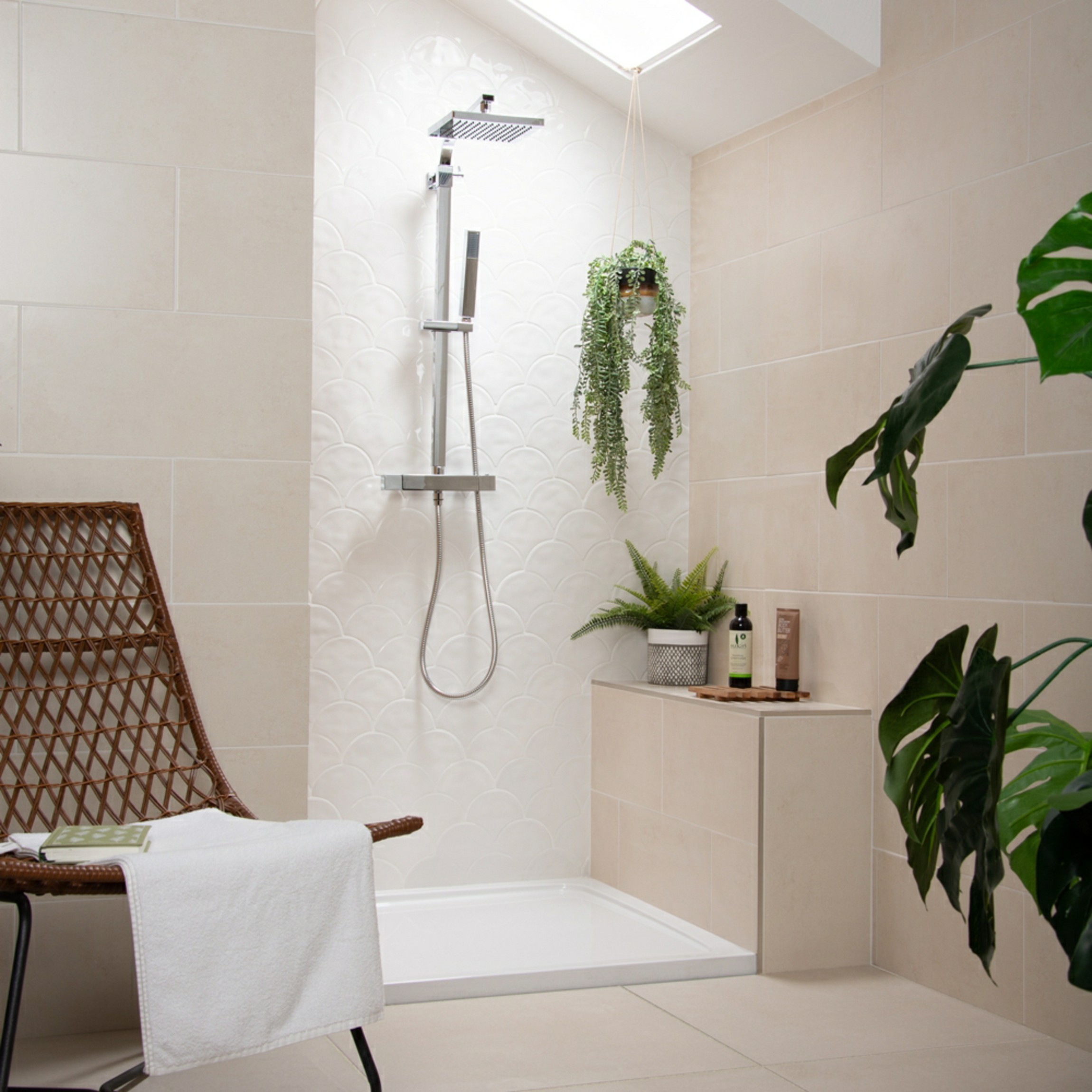 EggShell White Matt Tiles Modish Tiles 500x250x8mm Tiles