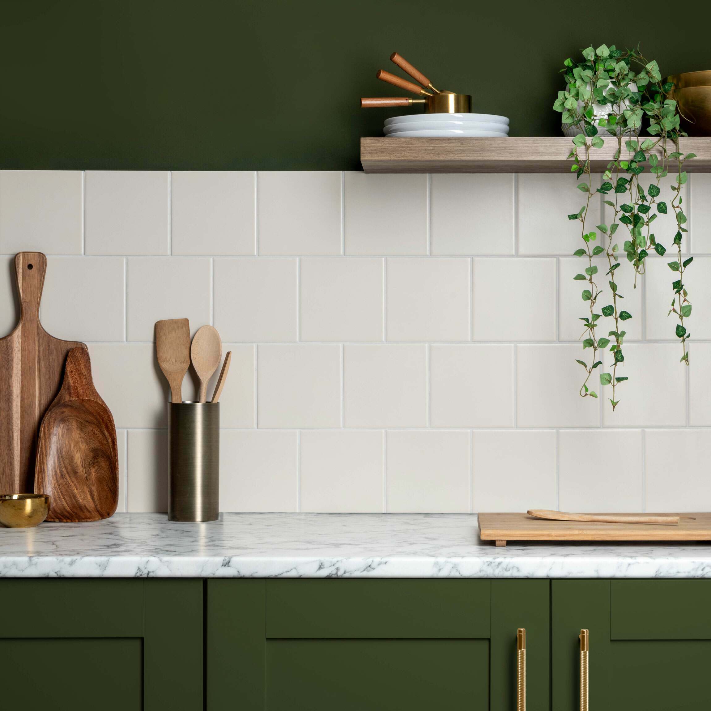 Rico Cream Matt Square Wall Tiles