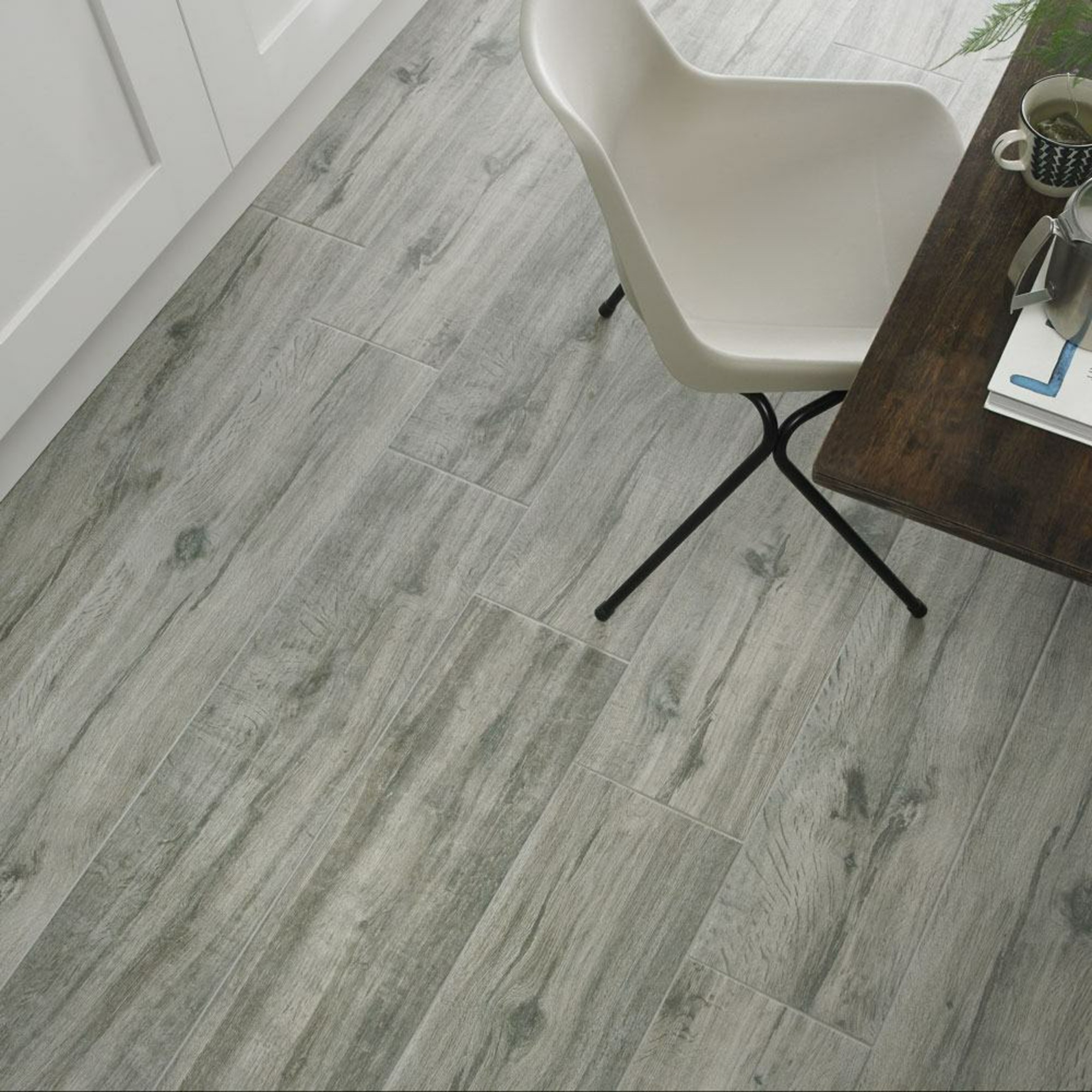 Oak Grey Wood Tile Wood Effect Indoor Tiles | Wood Effect Floor Tiles