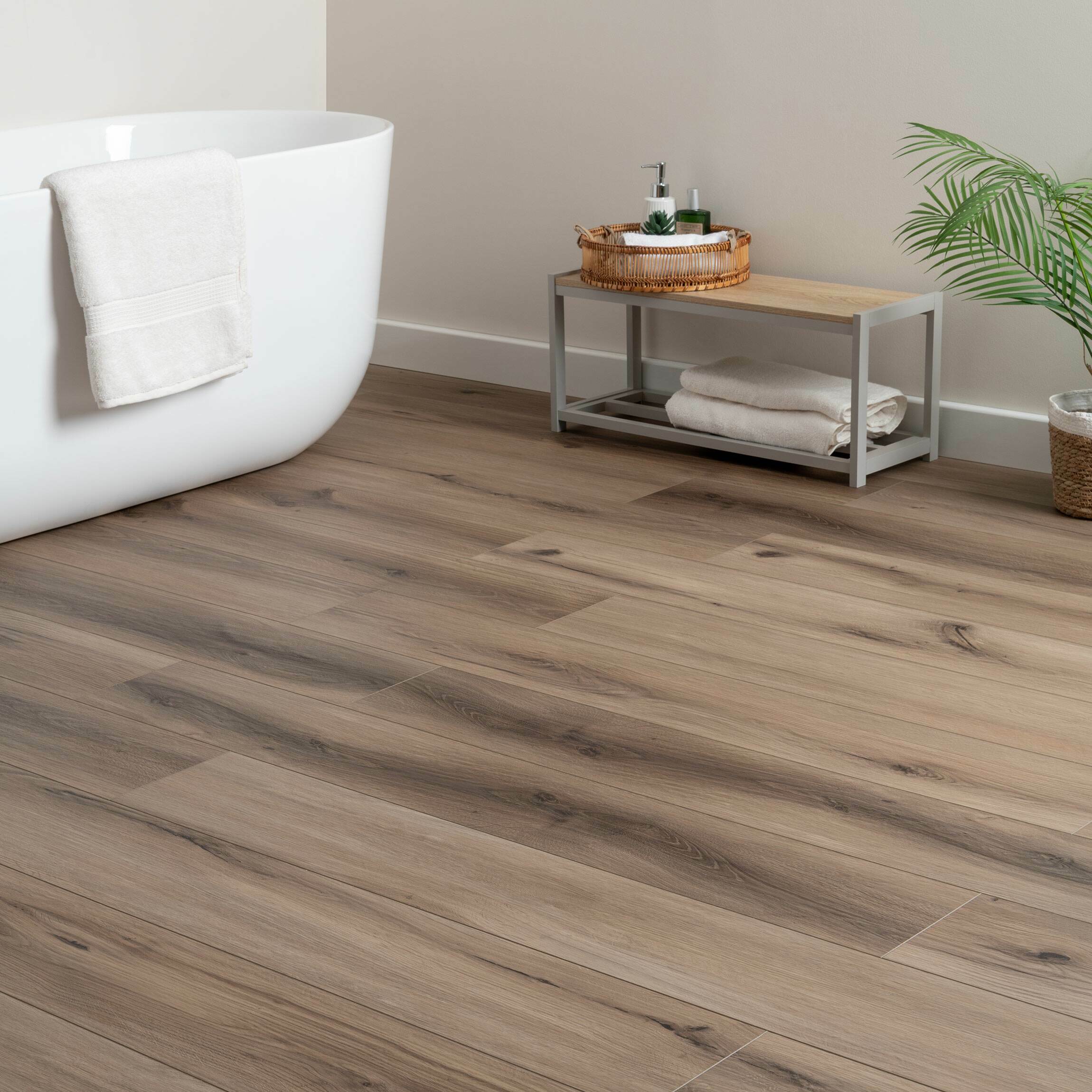 Trepanel Lux Warm Oak LVT Plank Vinyl Flooring | Walls and Floors