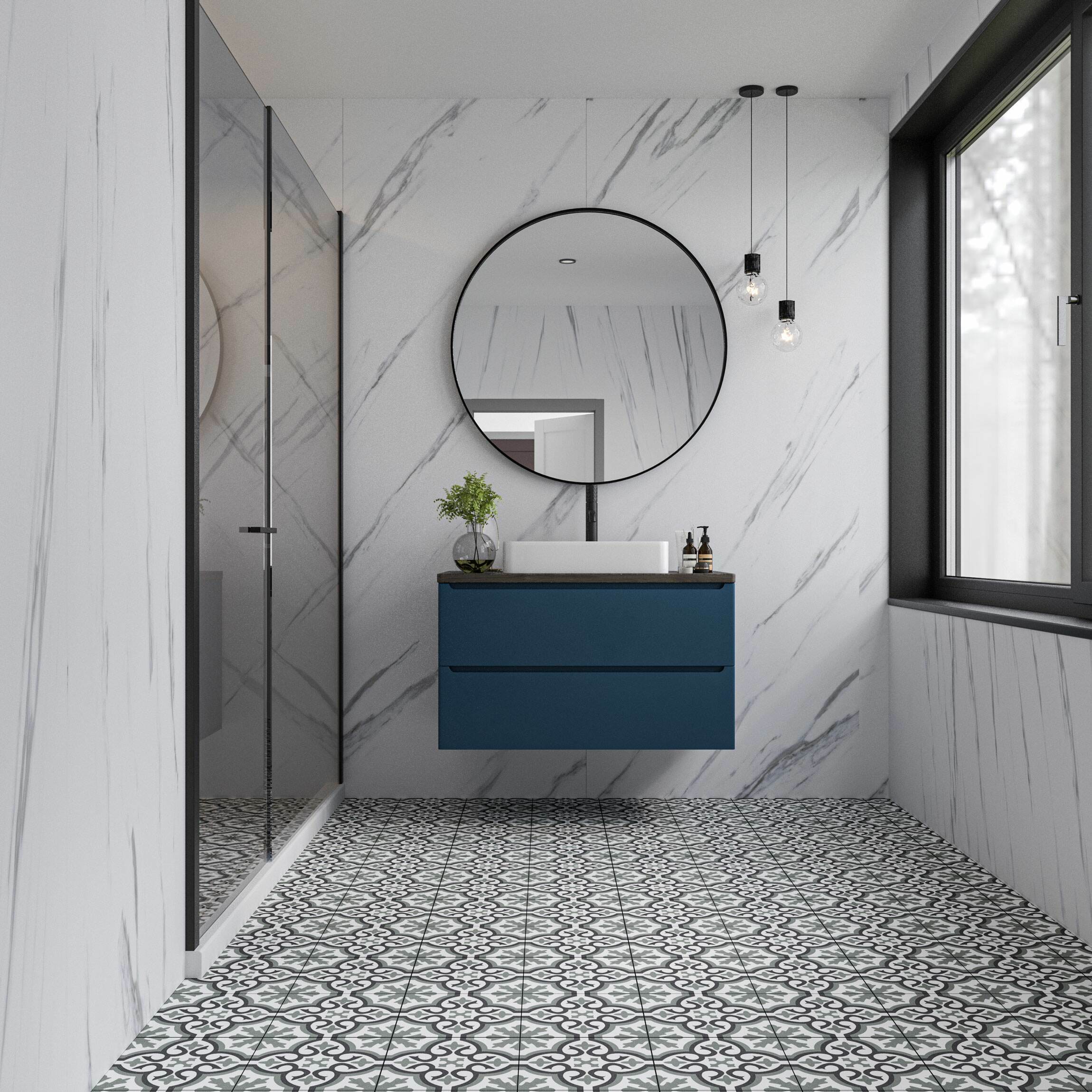Carrara Marble Bathroom Tile