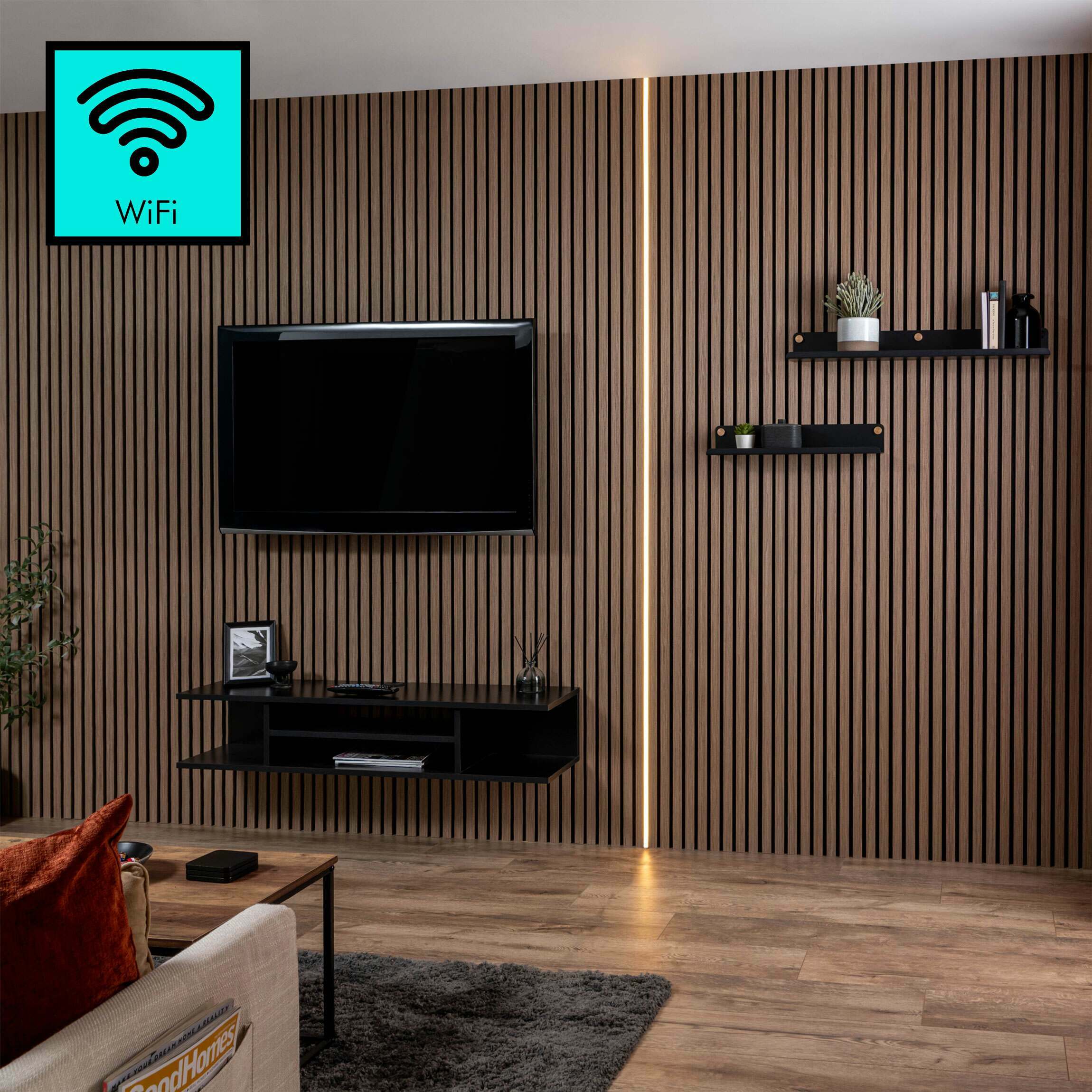 TrePanel WiFi LED Strip Lights Pack of 1 | Walls and Floors