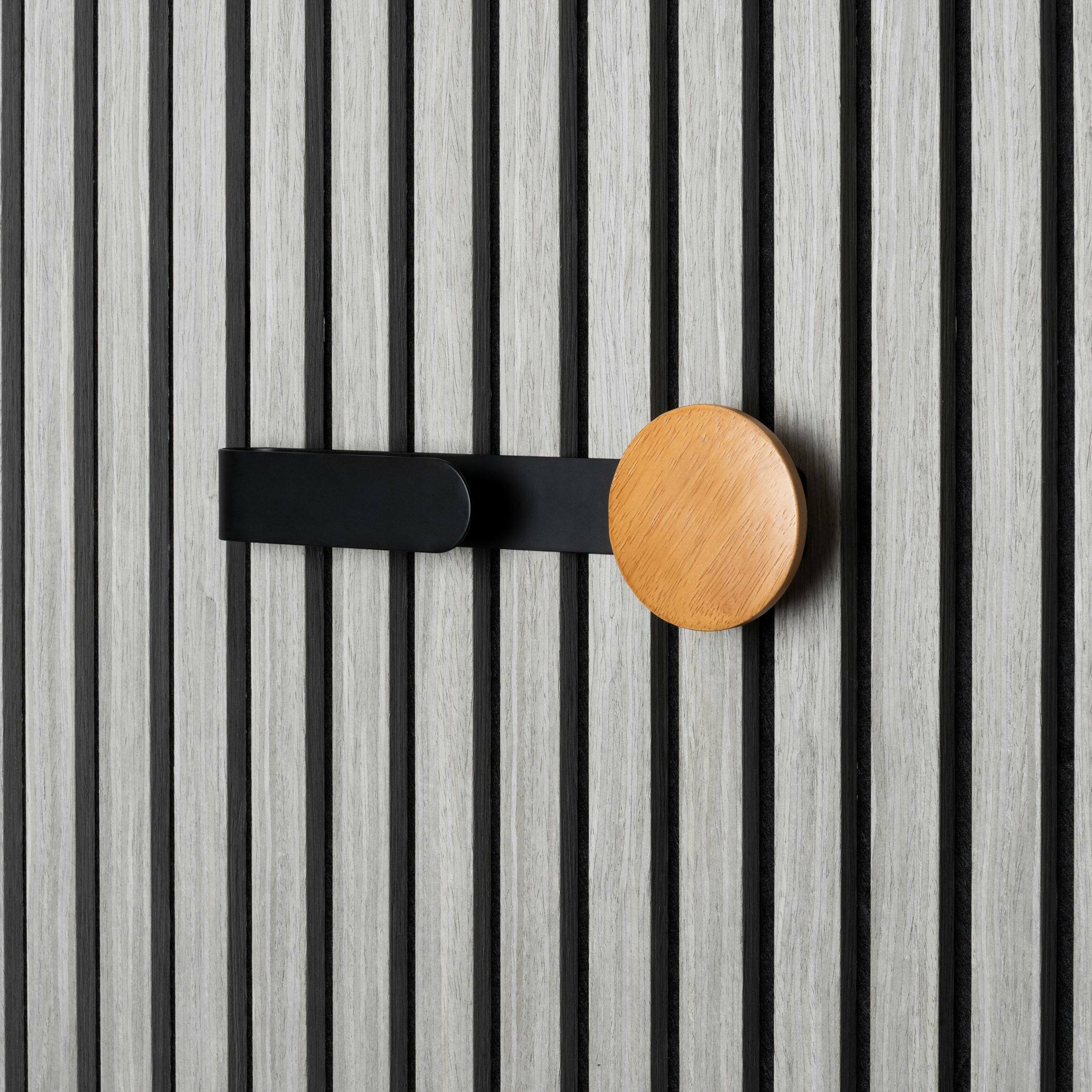Trepanel Customise Wooden Hanger Natural Horizontal Hook